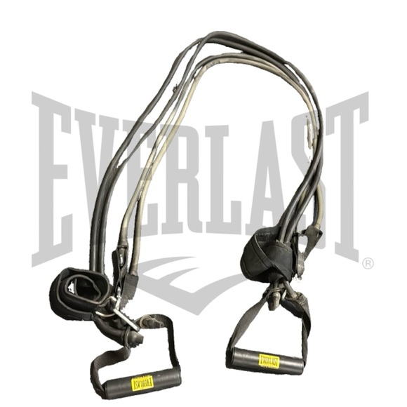Everlast | Other | Everlast Resistance Workout Bands Handles Set And An ...